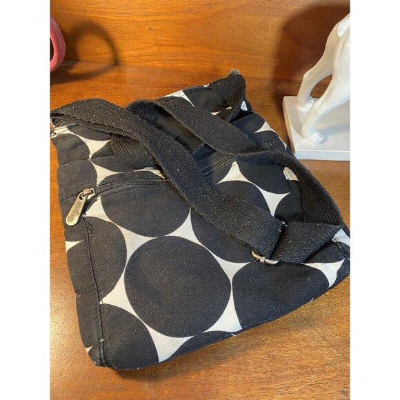 thirty-one | Bags | Thirty One Crossbody Bag Black White Polka Dot ...